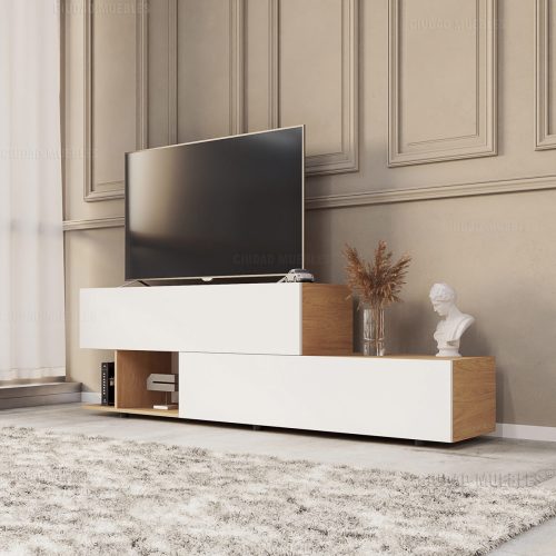 Modular Mueble Para Tv Moderno - Ciudad Muebles